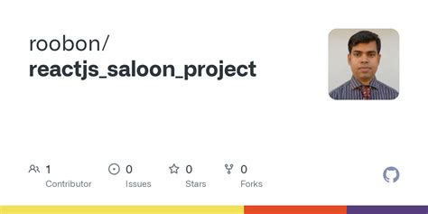 Github Roobonreactjssaloonproject