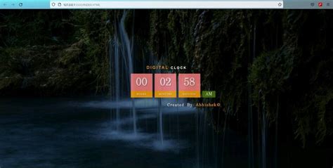 abhishek kumar on linkedin digital clock using html css and javascript🥰