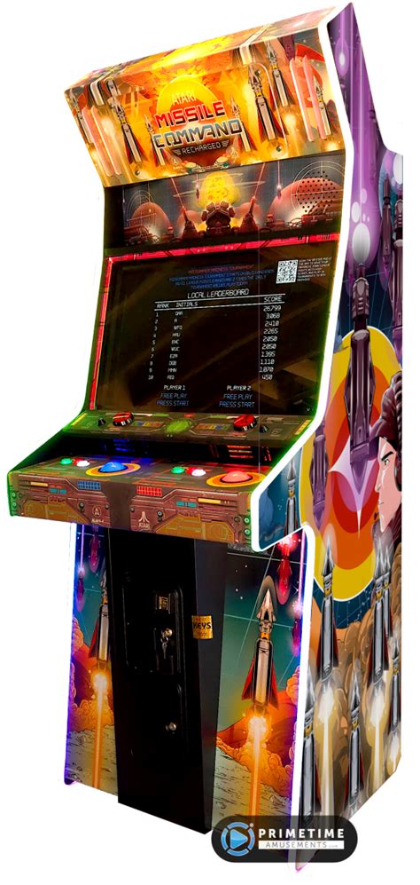 Missile Command Recharged Pro Primetime Amusements