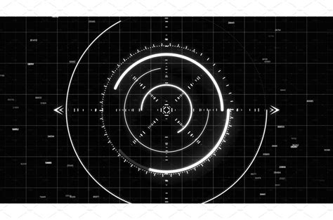 Monochrome 3d Circular Graph Textures ~ Creative Market