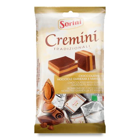Цукерки Sorini «Креміні» 150г – онлайн-супермаркет «Сільпо»