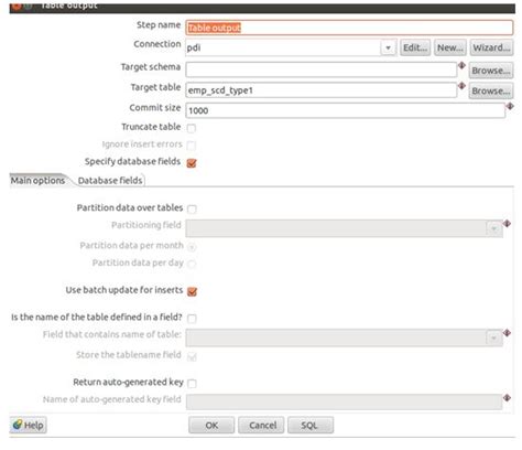 SCD Type Implementation On Pentaho Data Integrator Helical IT Solutions Pvt Ltd