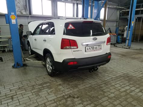Фаркоп, масло, диоды, незамерзайка — KIA Sorento (2G), 2,4 л, 2010 года ...