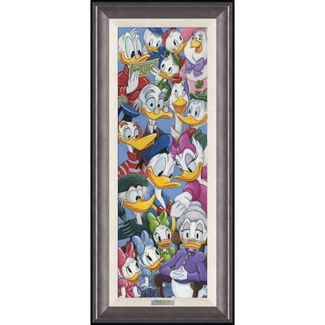 取寄せ ディズニー Disney US公式商品 ドナルド ドナルドダック 限定版 限定 キャンバス 絵画 アート インテリア 絵 飾り