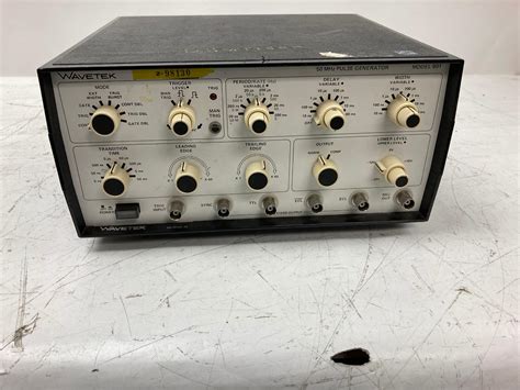 Wavetek 801 Pulse Generator Signal Generators Bmi Surplus Inc