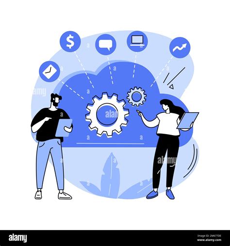 Public Cloud Computing Network Stock Vector Images Alamy