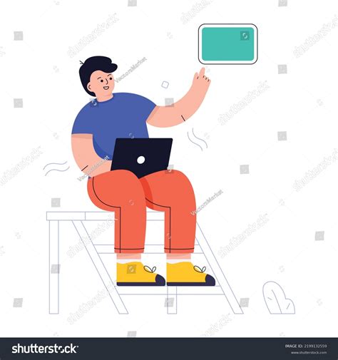 Software Development Flat Vector Illustration Stock Vector Royalty Free 2199132559 Shutterstock