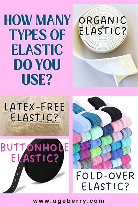 Types Of Elastic For Sewing Explained Choose The Right One For Your Needs