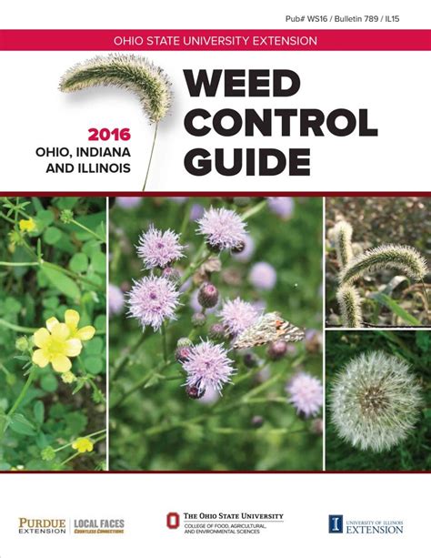 2016 Weed Control Guide Now Available Farmdoc