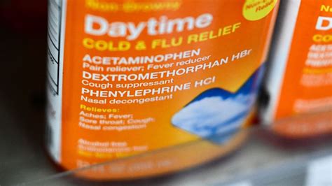 Phenylephrine Fda Moves To Pull Popular Decongestant From Shelves Amid