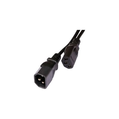 Кабель живлення C13 To C14 1 8m Atcom 10118 ціни в Києві та Українi купити в магазині Brain