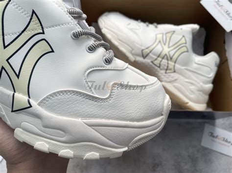 Giày Sneaker Mlb Korea New York Yankees Big Ball Chunky A Nam And Nữ