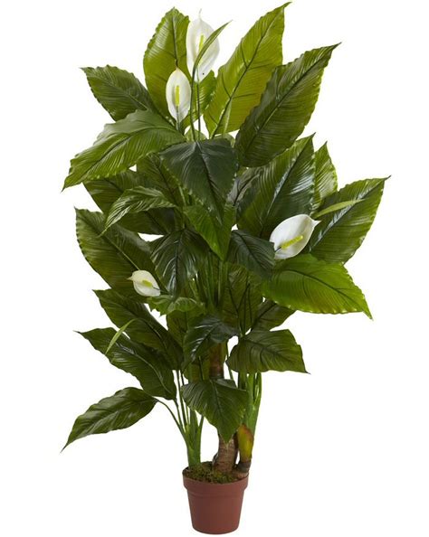 45 Spathiphyllum Real Touch Silk Plant Artificial Plants Silk Plants