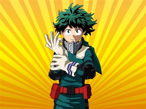 Deku From My Hero Academia Vector Art By Nick Else On Dribbble