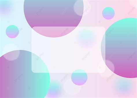 Realistic Glass Morphism With Smooth Color Gradient Background Modern