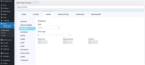 Super Woocommerce Product Filter Documentation Hashthemes