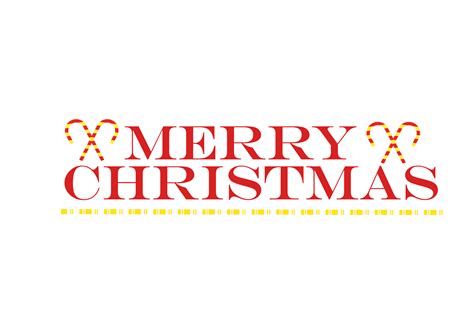 Merry Christmas Flat Text Graphic By Dgkartt · Creative Fabrica