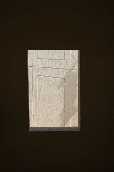 Selective Focus On Light Wall In Dark Window Opening Conceptual Image Of Light In Window Stock