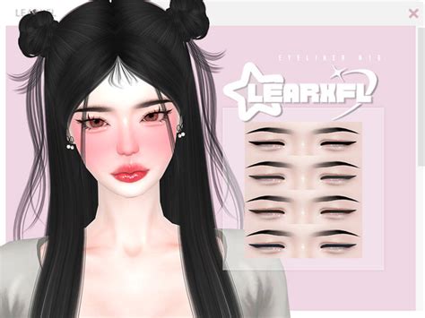 The Sims Resource Learxfl Eyeliner N16