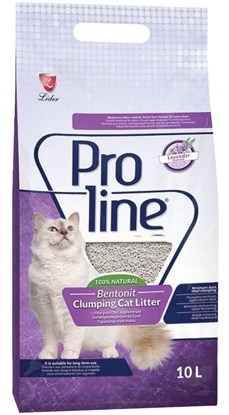 Proline Bentonite Cat Litter Lavender Scented Pro Feeds