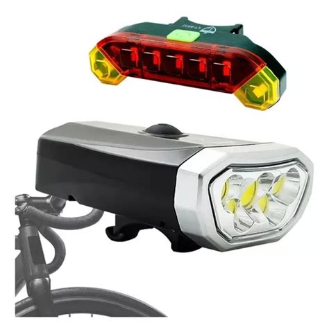 Iluminación Nocturna Para Faros De Bicicleta Recargables Por Usb Lt