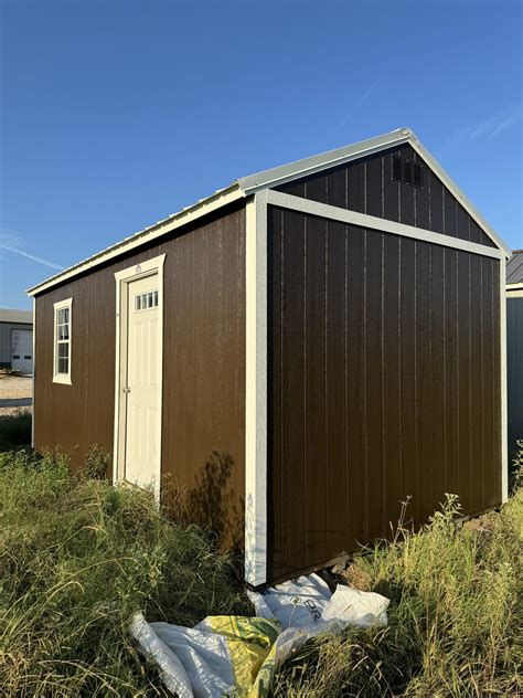 Derksen Utility Workshop Workbench Peg Board Rollup Door Walk In Door Branson