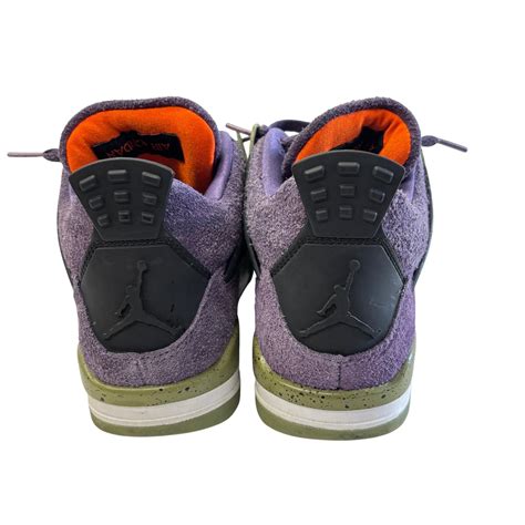Nike Air Jordan 4 Retro Canyon Purple Shoes Size 8