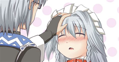 企画】咲霖を描こう 【咲霖】メイドと首輪と店主の腕 月見のマンガ 森近霖之助 咲夜 東方 Pixiv