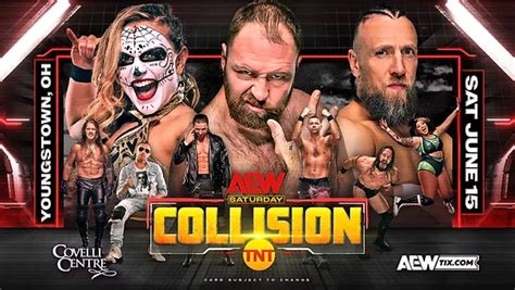 Cartelera AEW Collision De Junio En Vivo