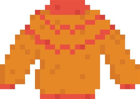 Pixel Art Sweater 69516079 Vector Art At Vecteezy