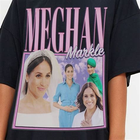 Meghan Markle Retro Shirt Meghan Markle Fan Shirt Meghan Markle Shirt
