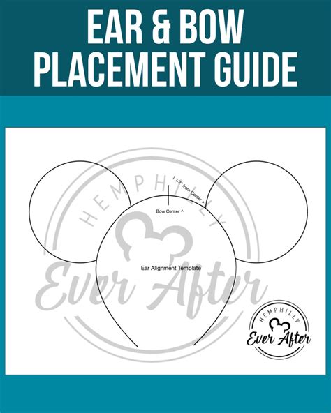 Printable Diy Mickey Mouse Ears Template