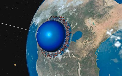 当一颗全是液态水的小行星撞击地球，会发生什么？油兔不二字幕组 哔哩哔哩