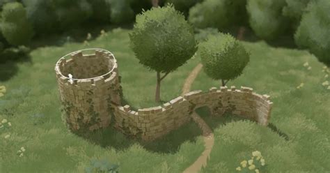 A Procedural Wall Generator By Anastastia Opara Gets Trees Flowers