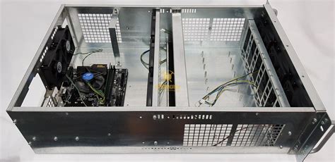 6x Gpu Mining Server Case 4u Rackmount Chassis 1st Mining Rig