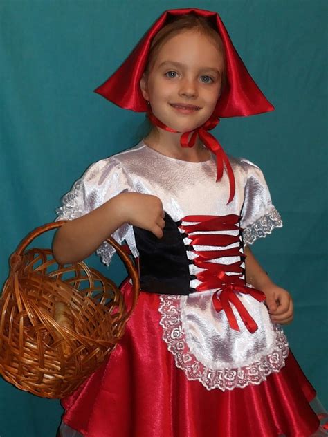 Pin by Lina on kostum | Kids dress, Diy toddler costumes, Red riding ...