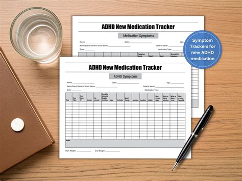Printable Adhd Medication Chart