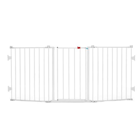 Regalo 31 Metal Flexi Gate Extra Wide Configurable Walk Through Gate