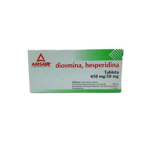 Diosmina 450 Mg Hesperidina 50 Mg Farmazul