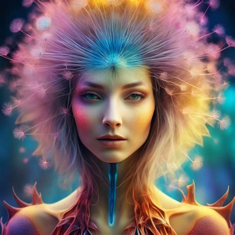 Dandelion Woman By Avashaen On Deviantart