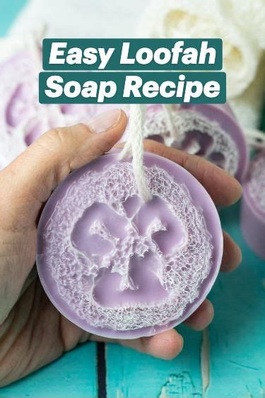 Easy Loofah Soap Recipe Loofah Soap Diy Soap Loofah Soap Recipe