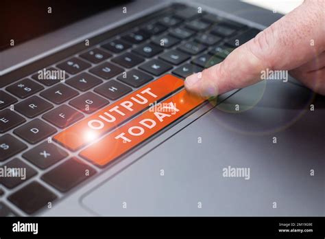 Conceptual Caption Output Word Written On The Final Result Of