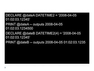 Sqlserver R Ppt