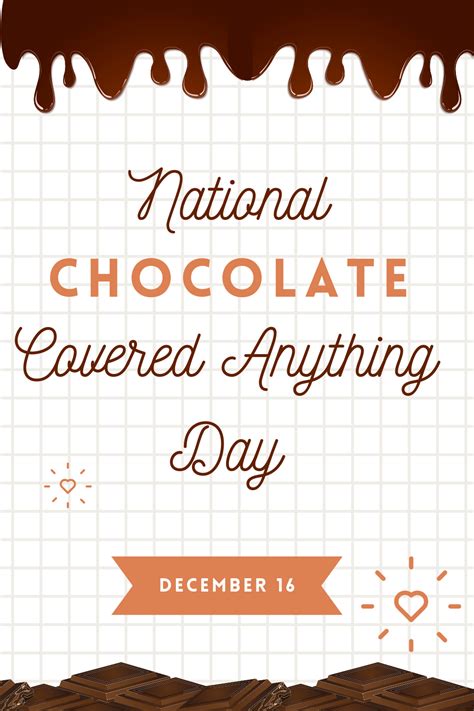 National Chocolate Covered Anything Day Chocolate Covered Chocolate