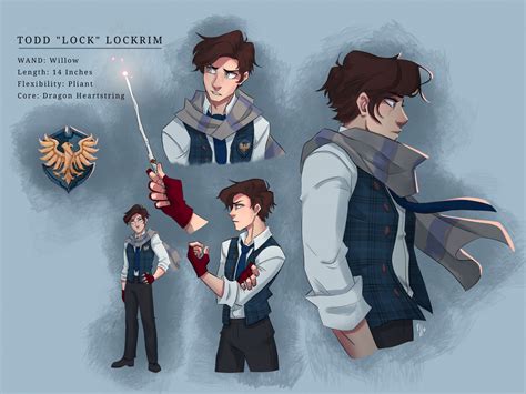 Hogwarts Legacy Oc Todd Lockrim By Rachaelrrj On Deviantart