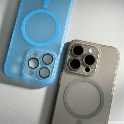 【可拆卸鏡頭 四角保護 啞光亞克力硬殼 藍色】兼容 Iphone 11 12 13 14 15 Pro Max 手機殼 蝦皮購物