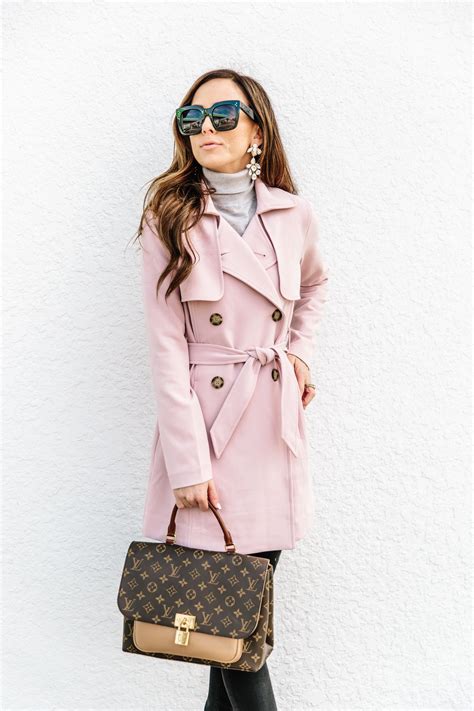 How To Wear A Pink Trench Coat At Marjorie Lockett Blog