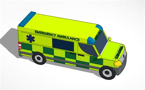 3d Design Mercedes Sprinter Ambulance Edition Tinkercad