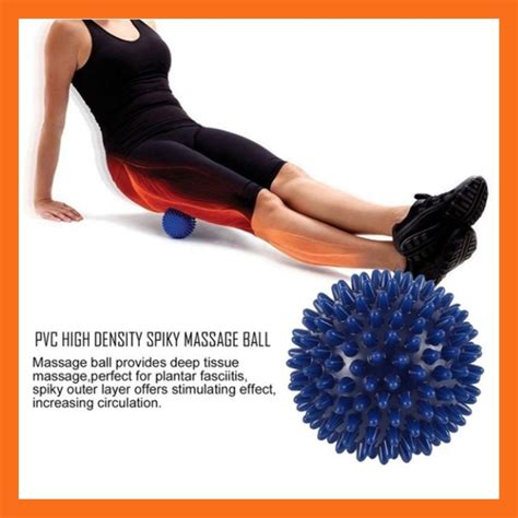𝐌𝐚𝐥𝐚𝐲𝐬𝐢𝐚𝐧 Pvc Hard Spiky Physiotherapy Massage Ball For Stress Relief