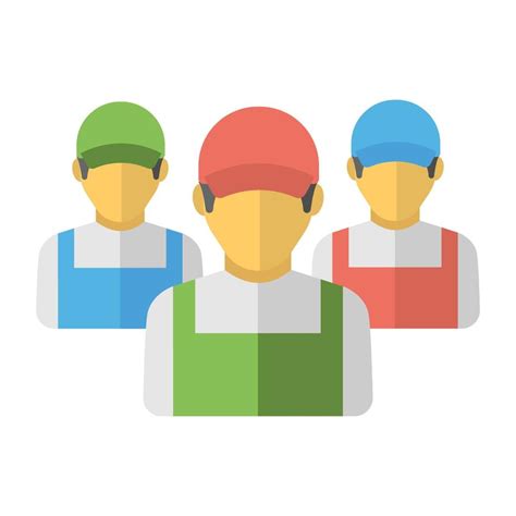 Trendy Labourers Concepts 14957915 Vector Art At Vecteezy